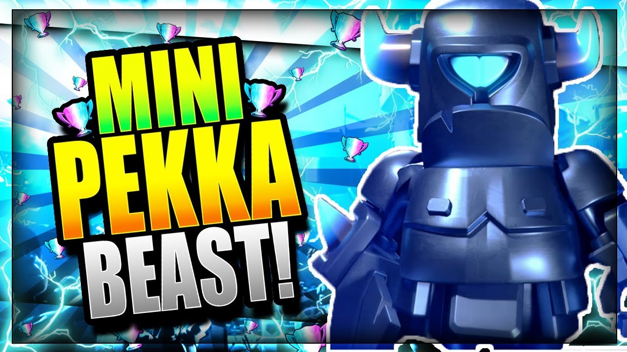 INSANE 'NO LEGENDARY' DECK to PUSH TROPHY!! Easy Hog Mini Pekka Three ...