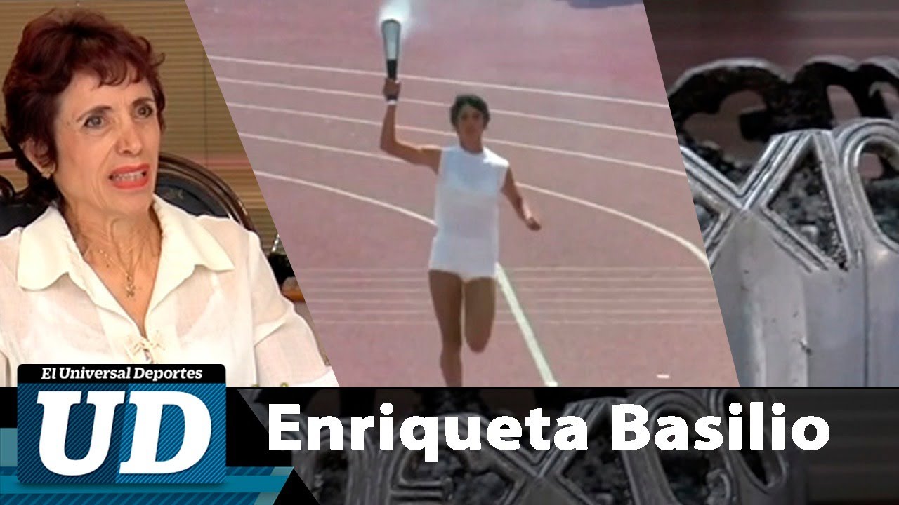 El día que ENRIQUETA BASILIO hizo historia y encendió el pebetero ...