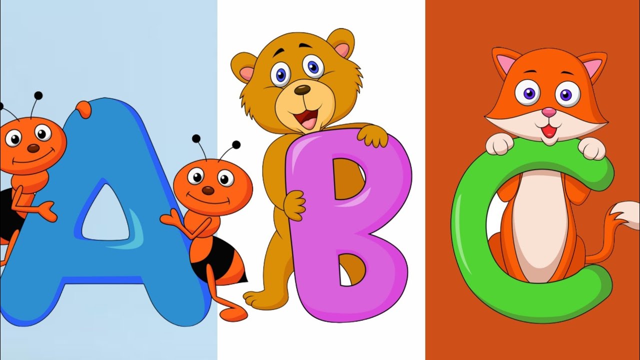ABC SONG | ABC Songs for Children 14 Alphabet Sound | without voice ...