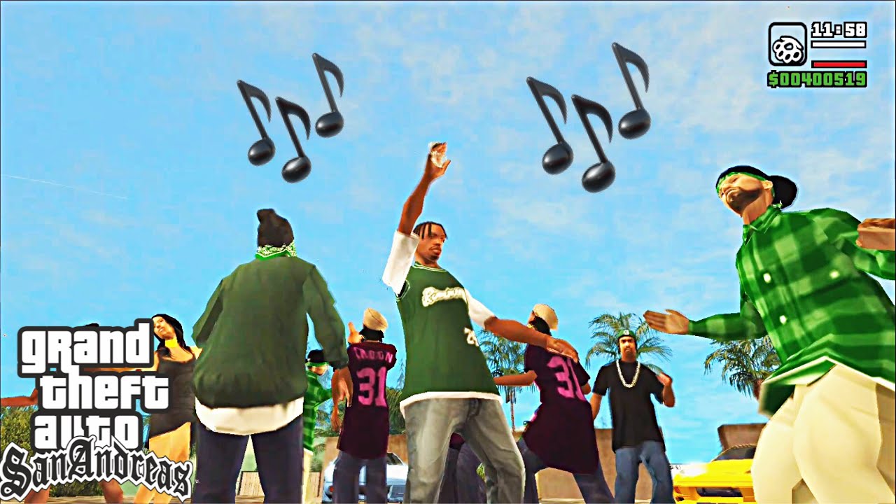 Buying a Party mod Showcase | GTA San Andreas Gameplay - YouTube
