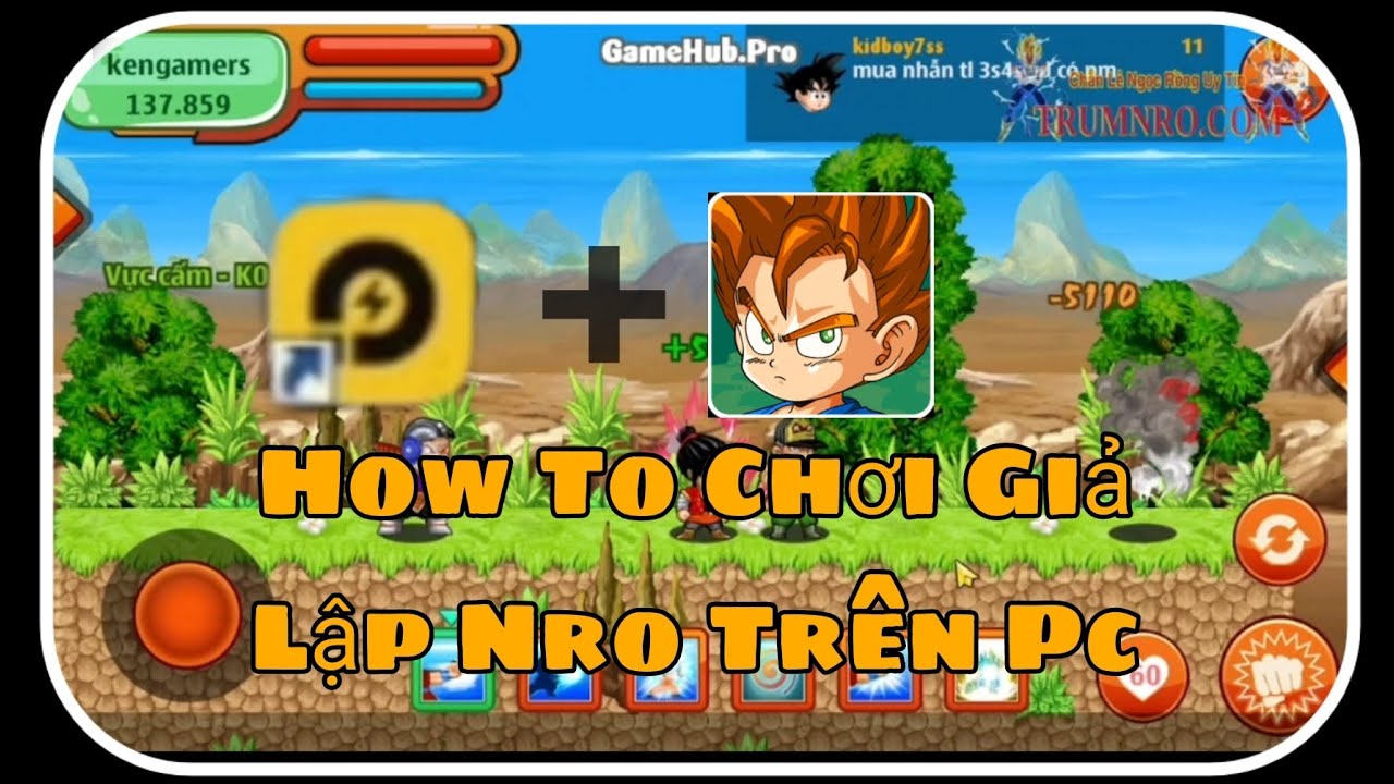 [Ngọc Rồng Online] - How To Chơi Giả Lập Nro Trên pc - YouTube