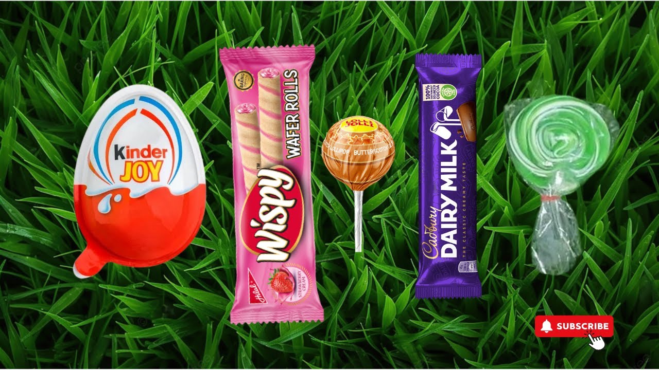 Satisfying ASMR Giggly Butter Pop, Wispy Dairy Milk, King Egg & Sweet ...