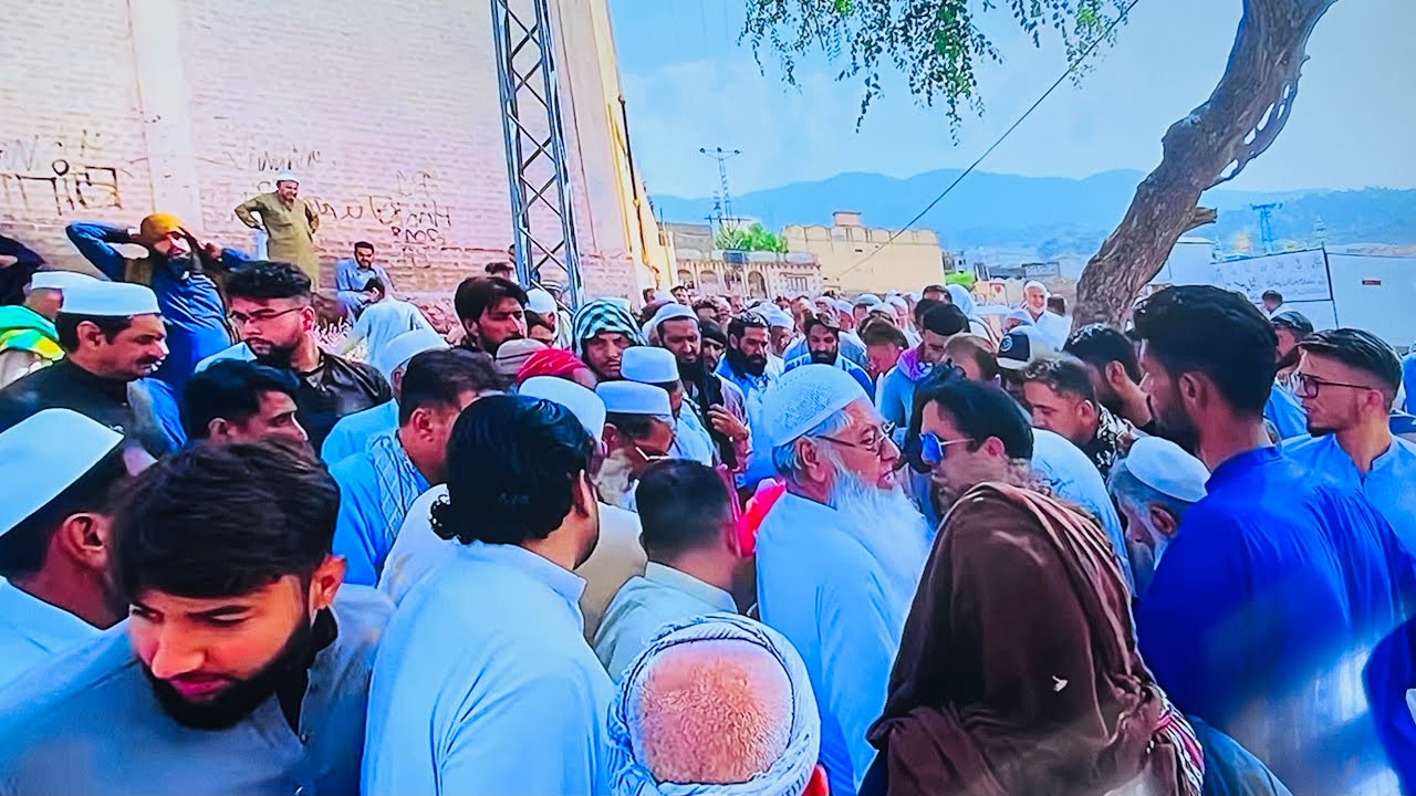 Sabirullah son of Fazal Kareem Funeral Namaz Mohalla Thattar Khel Kotli ...