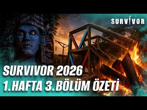 Survivor Türkiye 2026 | 1. Hafta 3. Bölüm Özeti @SurvivorTurkiye