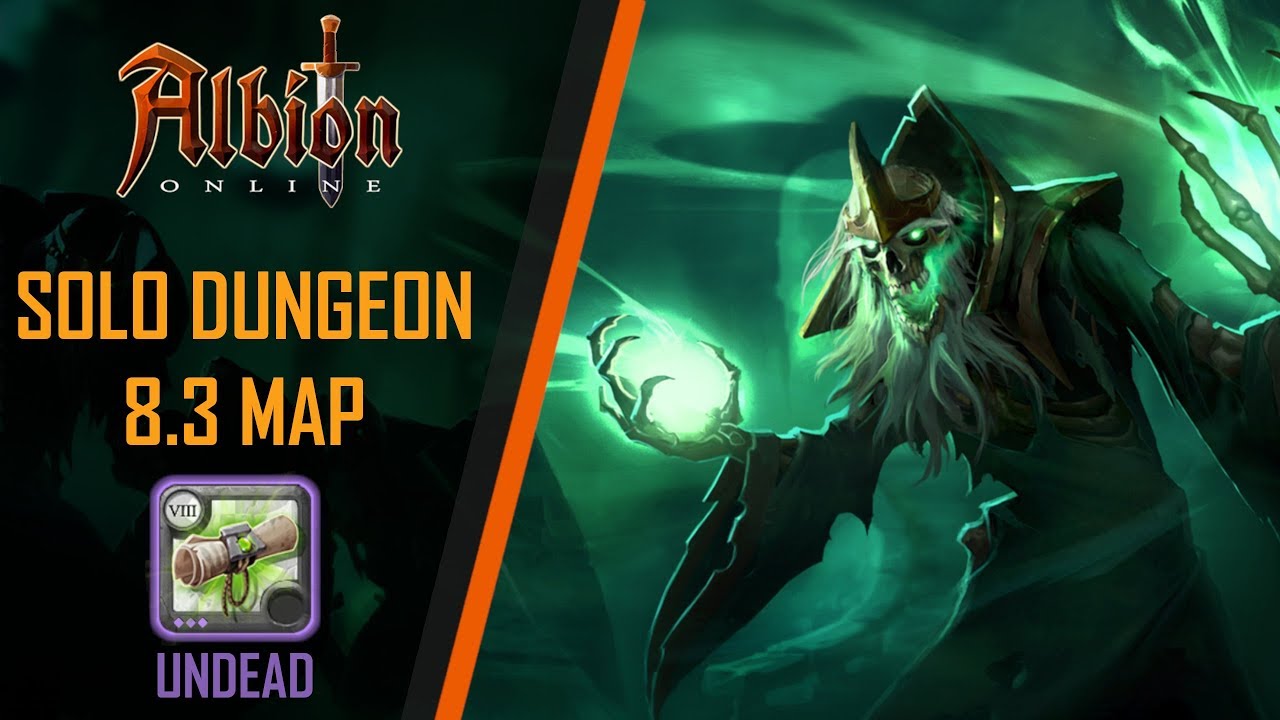 Albion Online | 8.3 Solo Random Dungeon | Undead Dungeon - PVE Badon ...