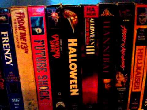 My VHS Horror Collection - YouTube