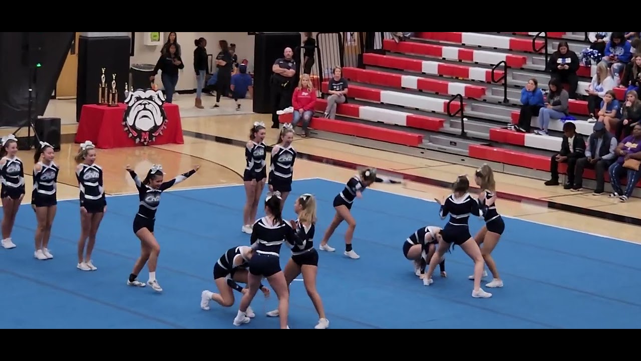 Coahulla Creek High School Varsity Competition Cheer Team at Region 3A ...