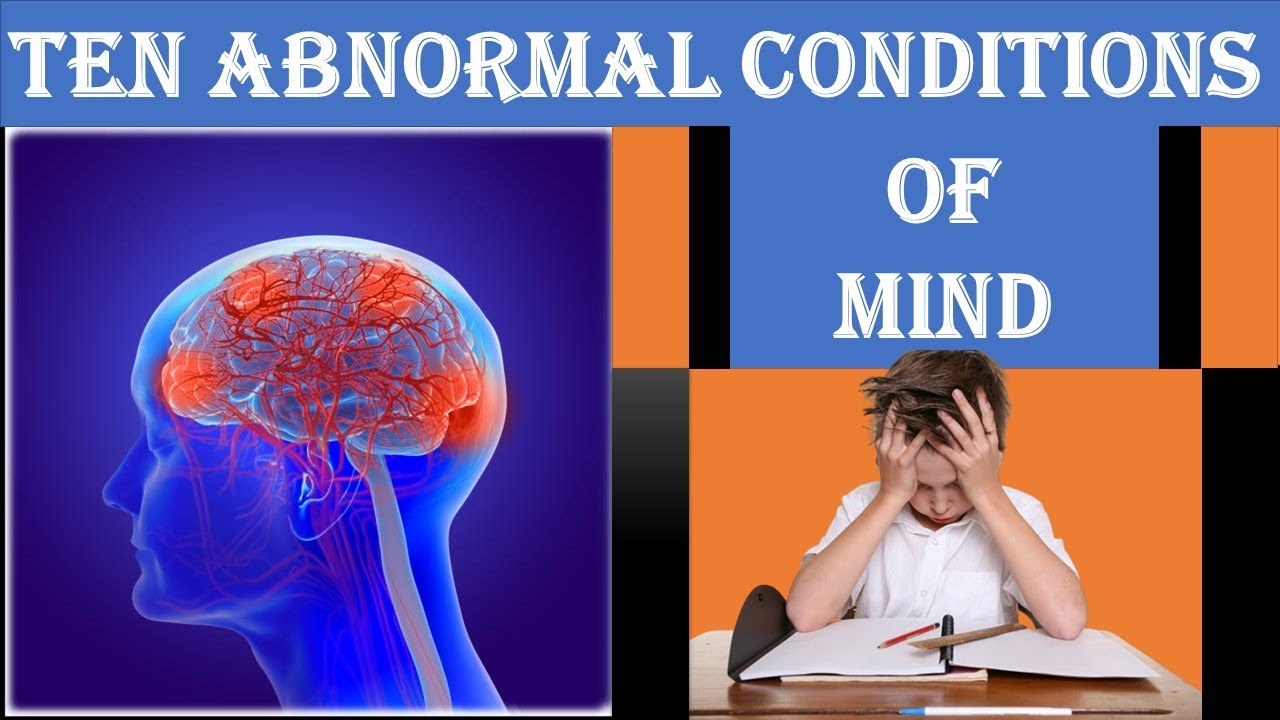 Ten Abnormal Conditions of Mind/English Vocabulary/Spoken English - YouTube