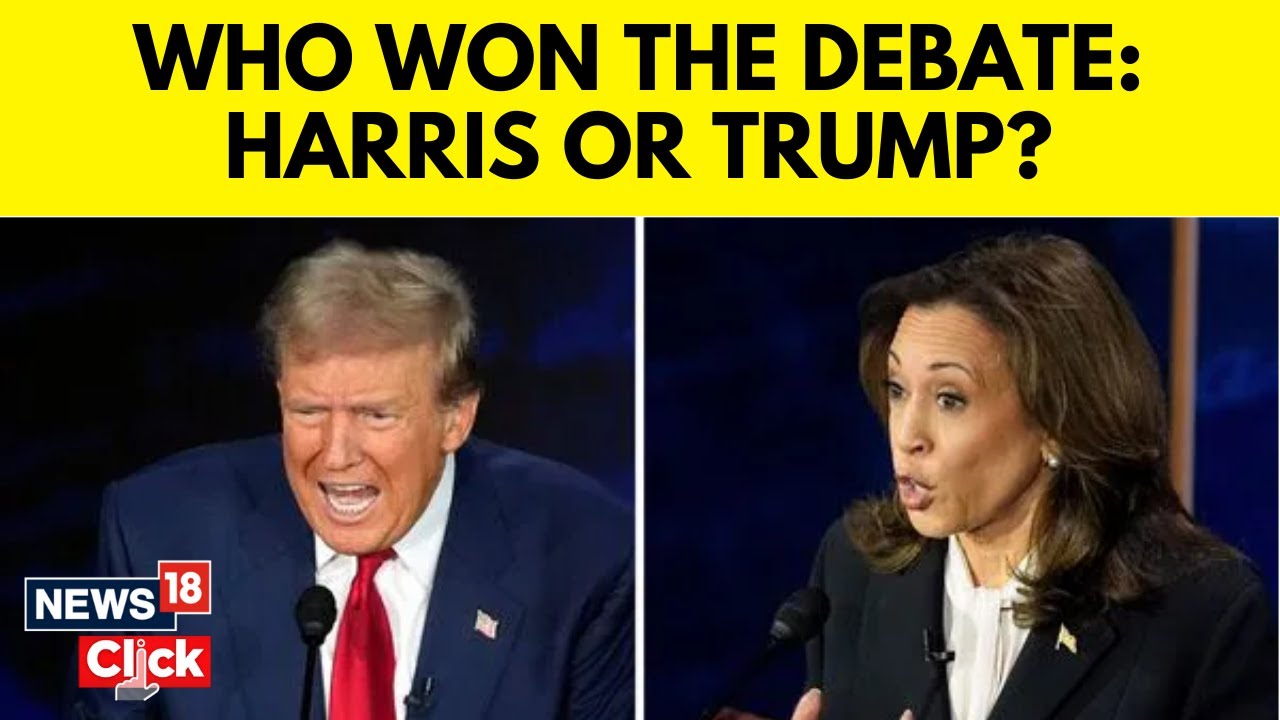 Trump Harris Debate | Who won the Harris-Trump presidential debate? US ...