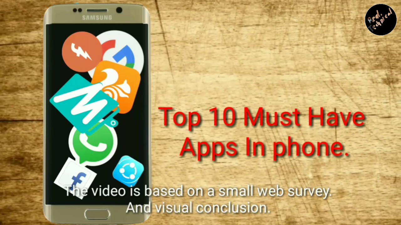 10 must have apps in your SMARTPHONE - YouTube