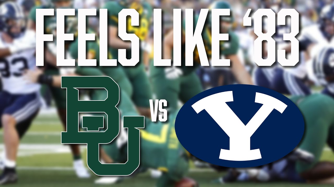 The Message is Still the Same From 1983 Don't Take Baylor Lightly | BU ...