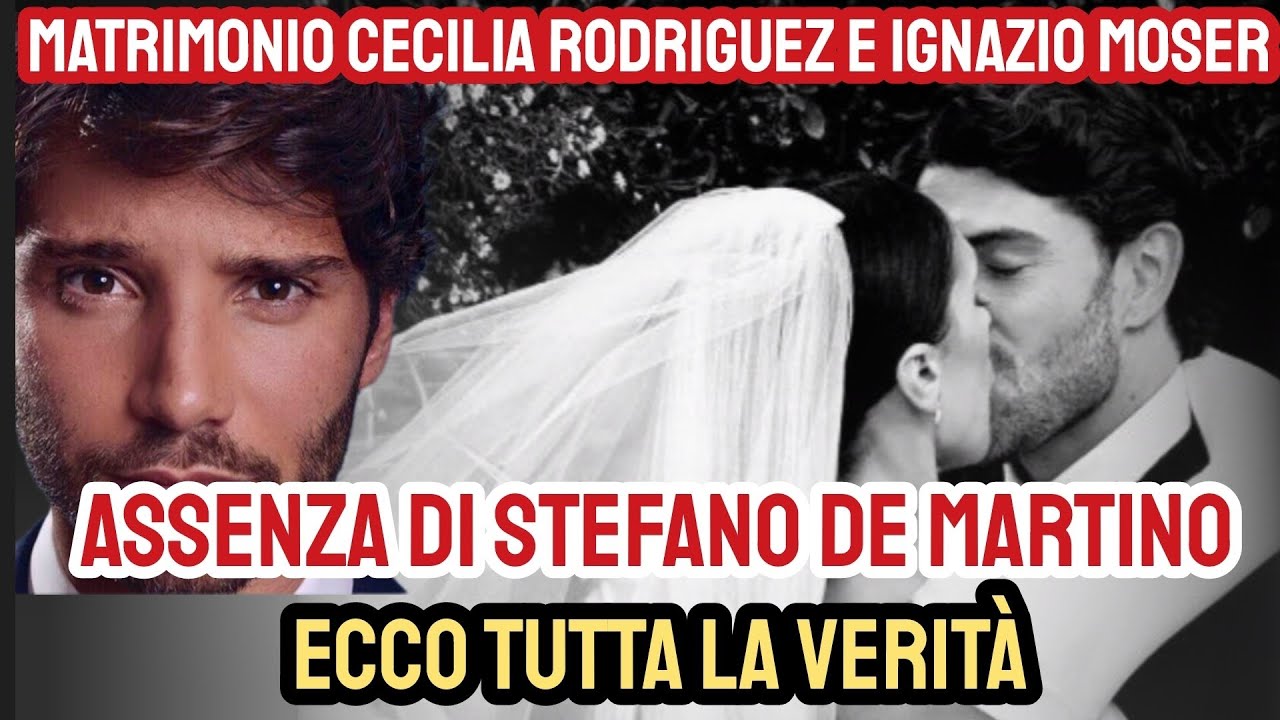 Matrimonio Cecilia Rodriguez e Ignazio Moser Grande Assente Stefano De ...