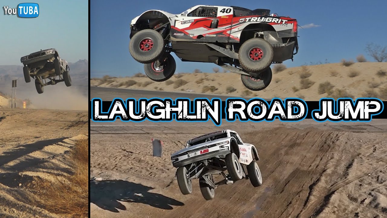 Laughlin Road Jump 2022 || Trophy Trucks and Buggies - YouTube