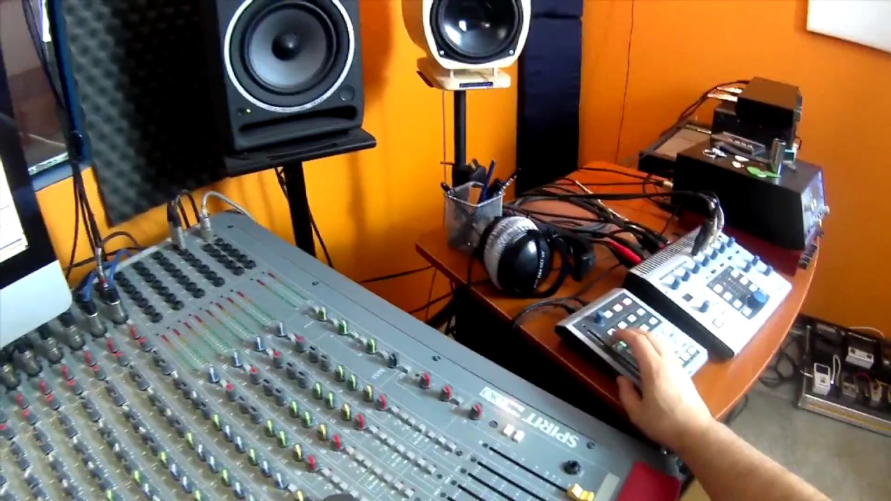 POV of a mixing and mastering session @ Electric Town Recording Studio - YouTube