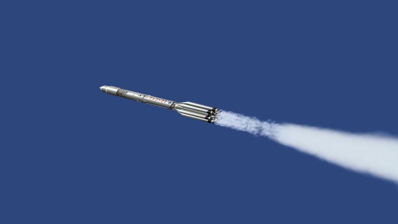 Orbiter Simulator - Zvezda Launch atop Proton rocket (HD) - YouTube