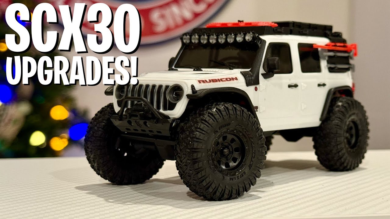SCX30 Upgrades! Motors, Gearing, Tires & More! - YouTube