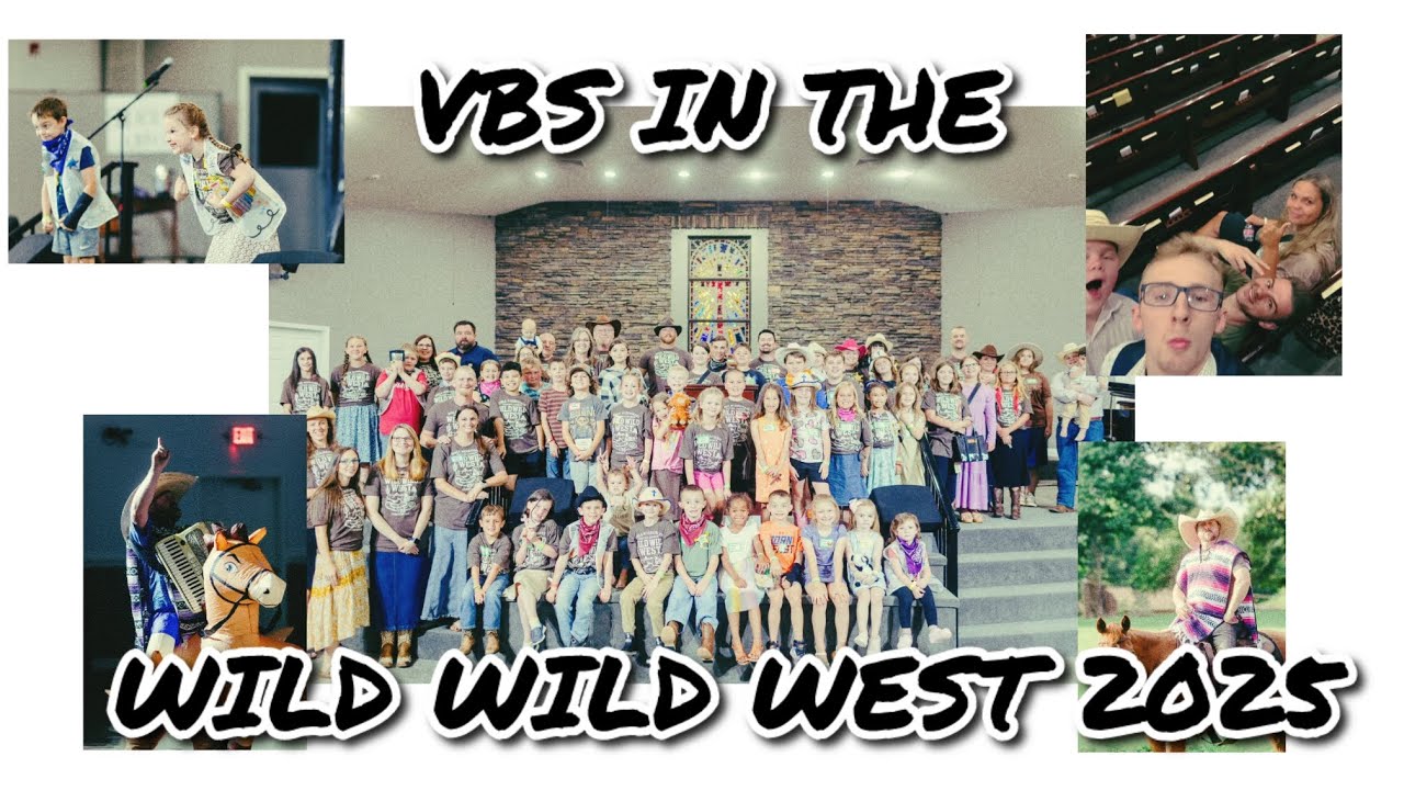 VBS IN THE WILD WILD WEST : 2025 VLOG! - YouTube