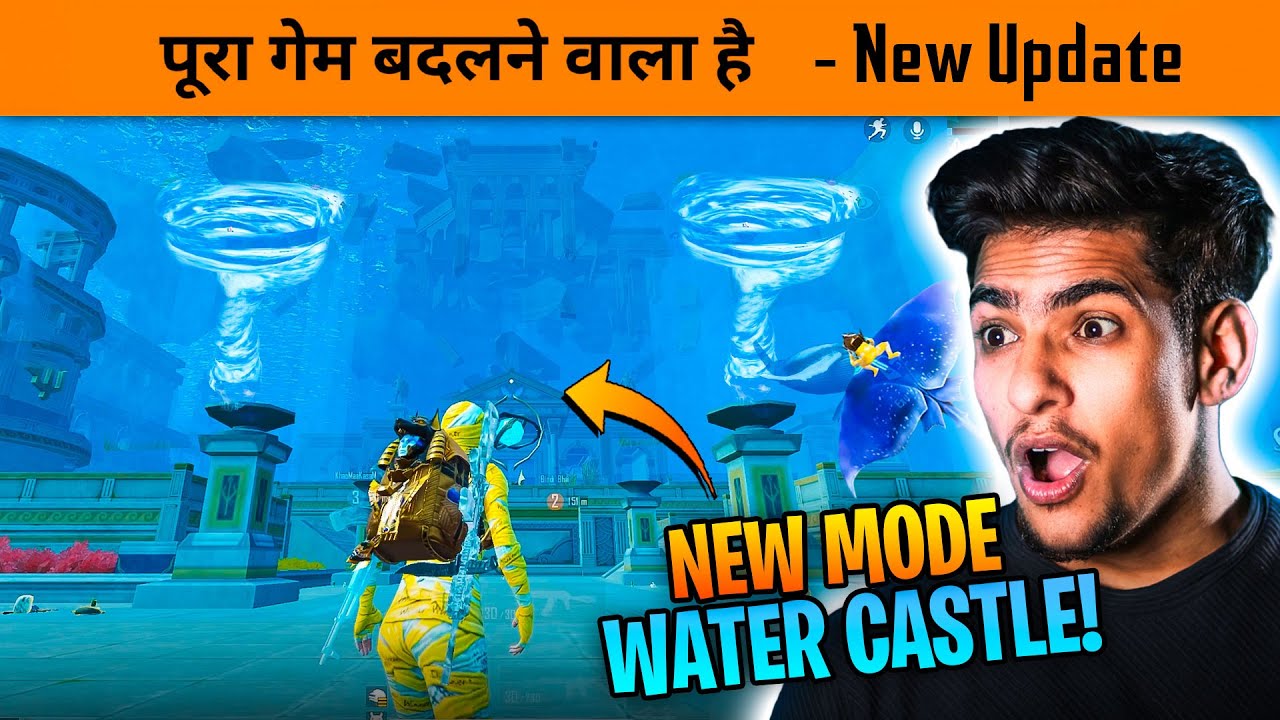 🔥BGMI New Update - Whole Erangel Underwater New Aquaman Mode - New ...
