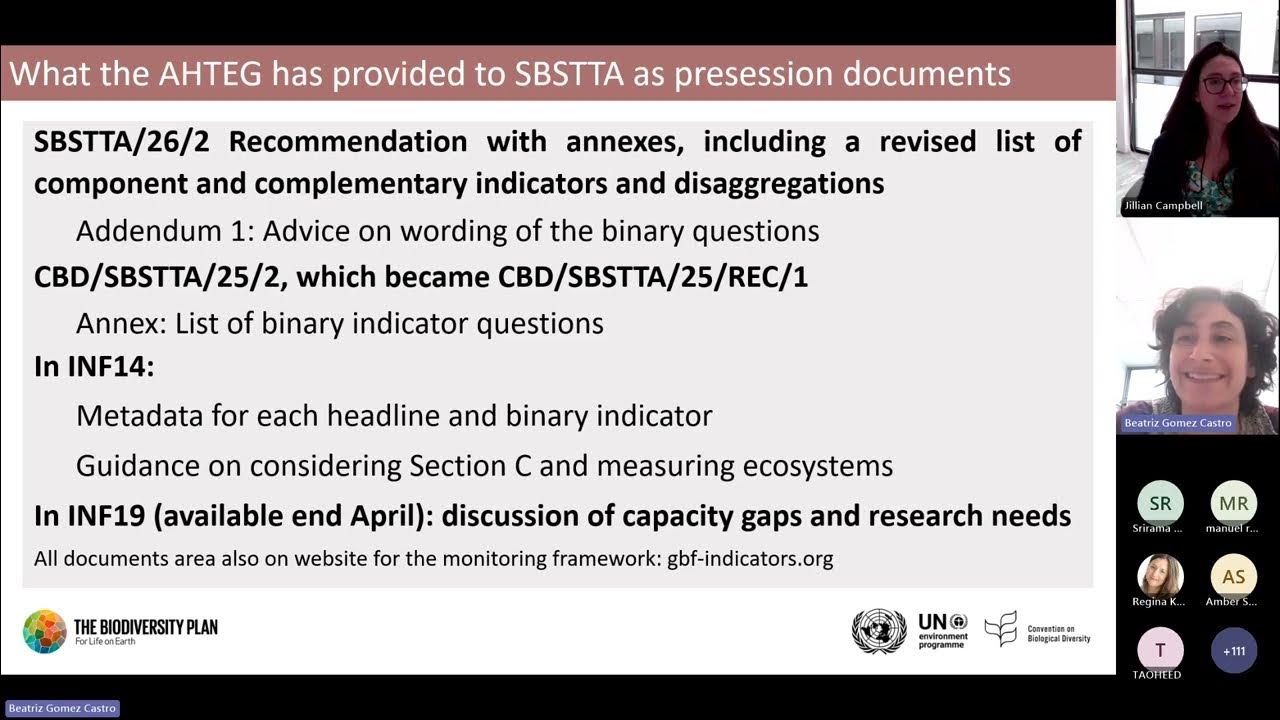 Webinar: Results of the Access and Benefit Sharing Study and Monitoring ...
