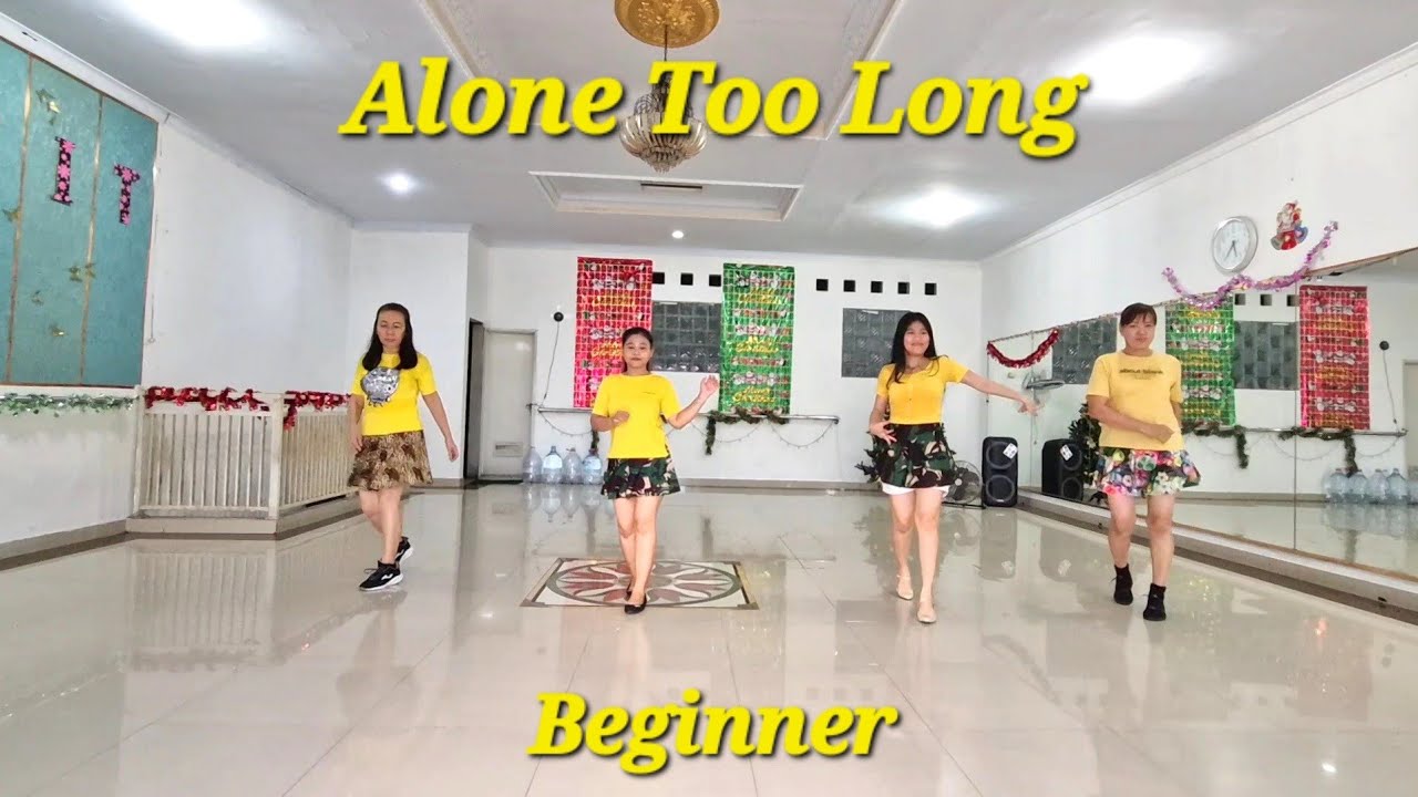 Alone Too Long (Pat Newell) Line Dance | Sanggar Bodyfit - YouTube