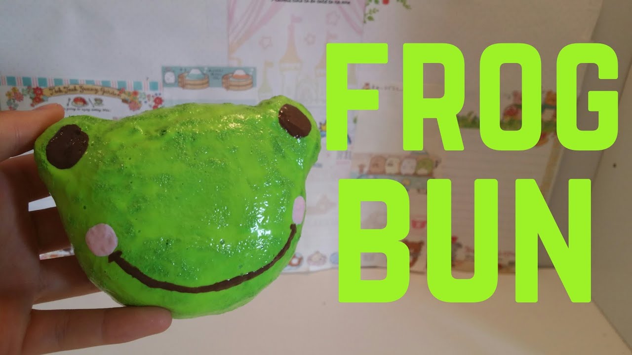 ANIMAL BUN TUTORIAL (FROG) - YouTube