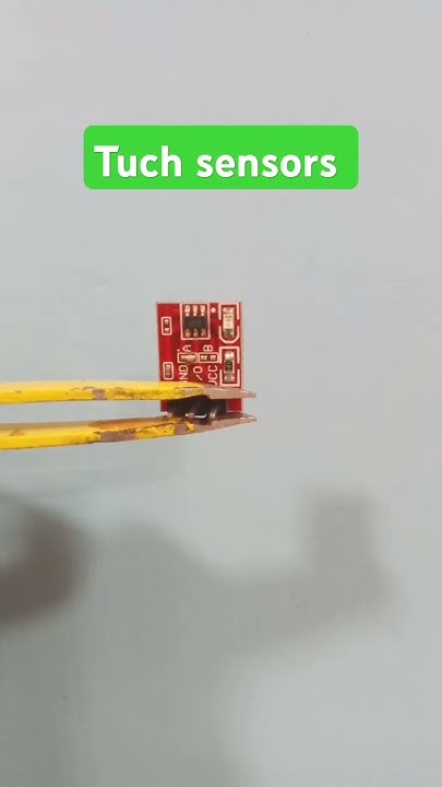 Tuch Sensors Circuit Robotic Arduinoproject Tecnology Automobile Diy Sensor Arduino