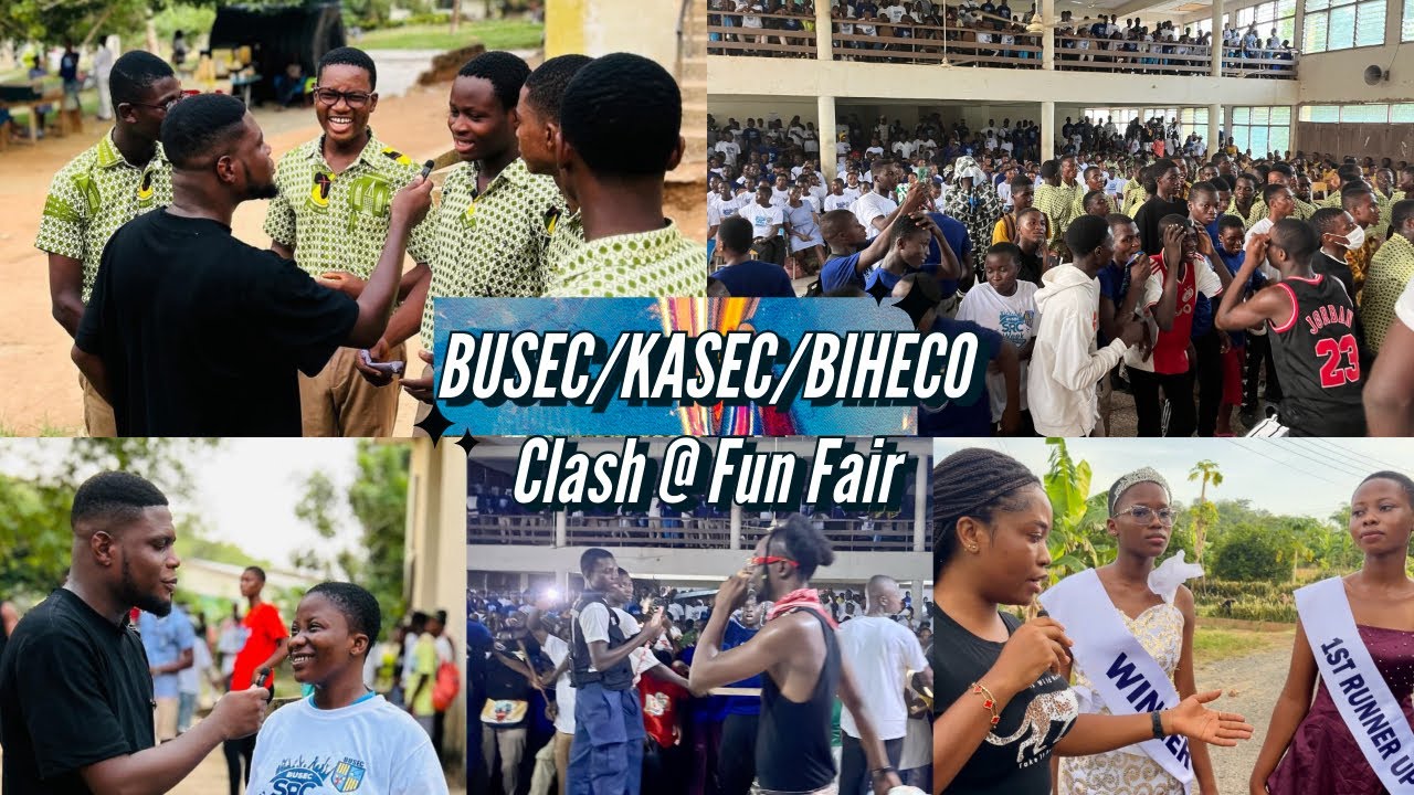 Lazzybwoy, Qwaku Messiah, Sauz August @ BUSEC Fun fair,KASEC, BIHECO ...