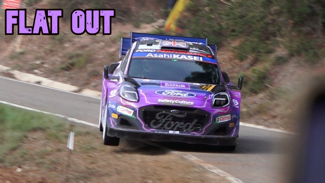 WRC Rally Racc Cataluña España 2022 - BEST OF FLAT OUT !! - - YouTube