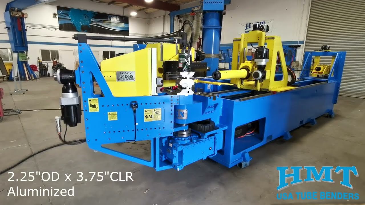 HMT 3.0ECNC-MS All Electric Multi Stack CNC Tube Bender with Controlled ...
