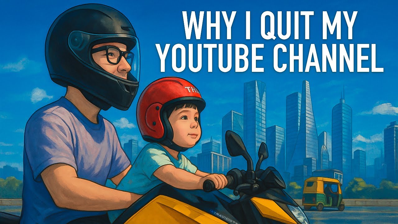 Why I quit my YouTube channel with 1M subscribers - YouTube