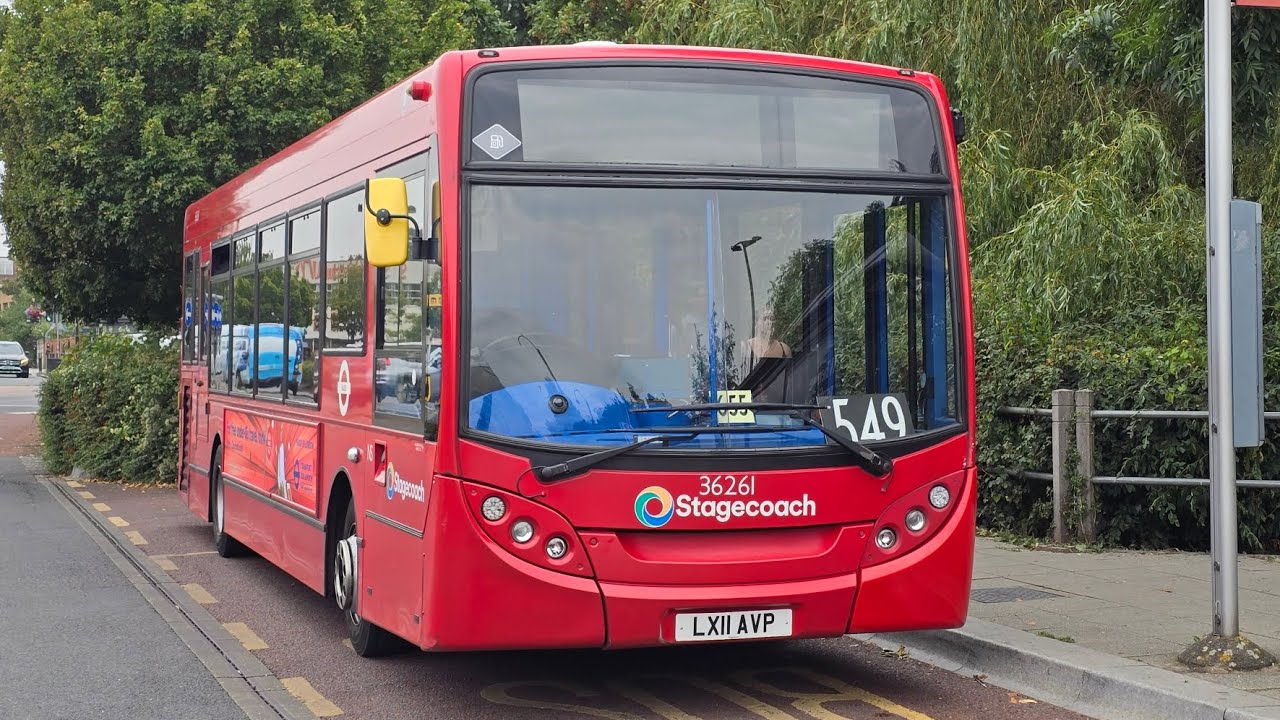 The Last Day Of The 549 Bus Route - YouTube