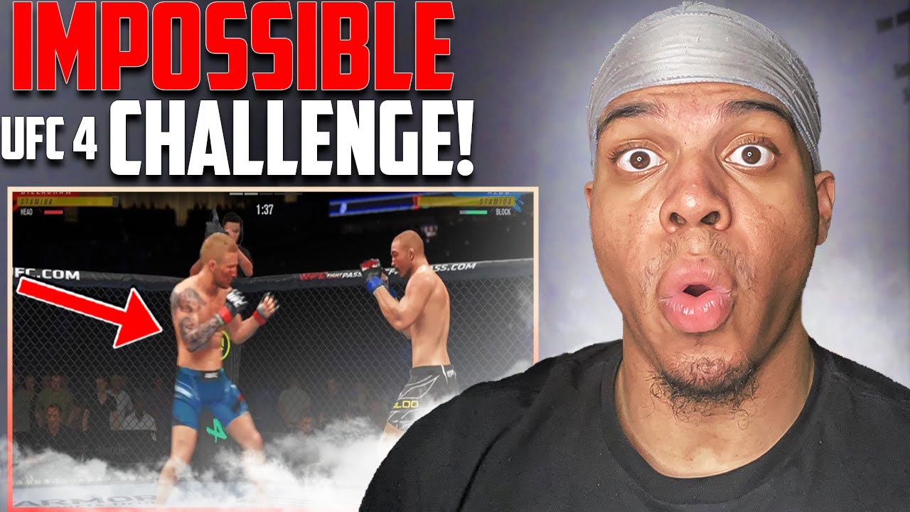 He Beat The MOST Impossible UFC 4 Challenge?! - YouTube