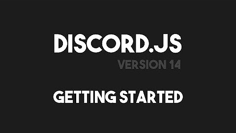 Discord.js v14 Tutorials - YouTube
