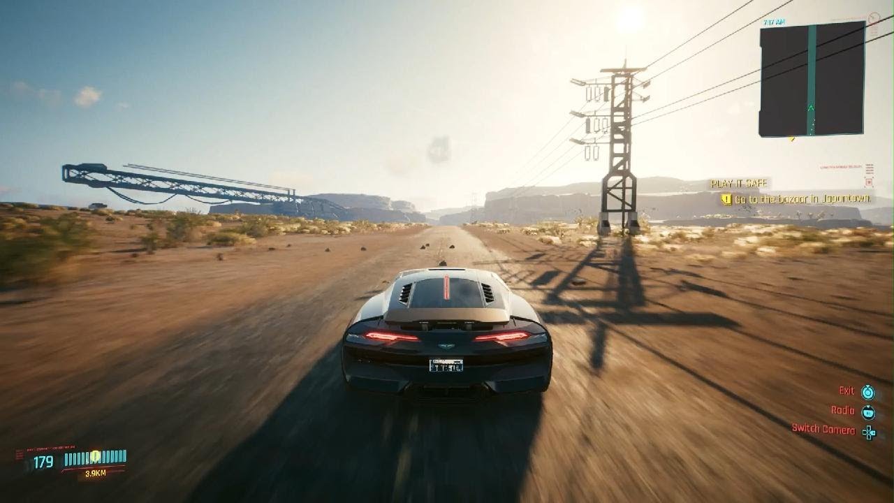 Cyberpunk 2077 Canyon Run. - YouTube