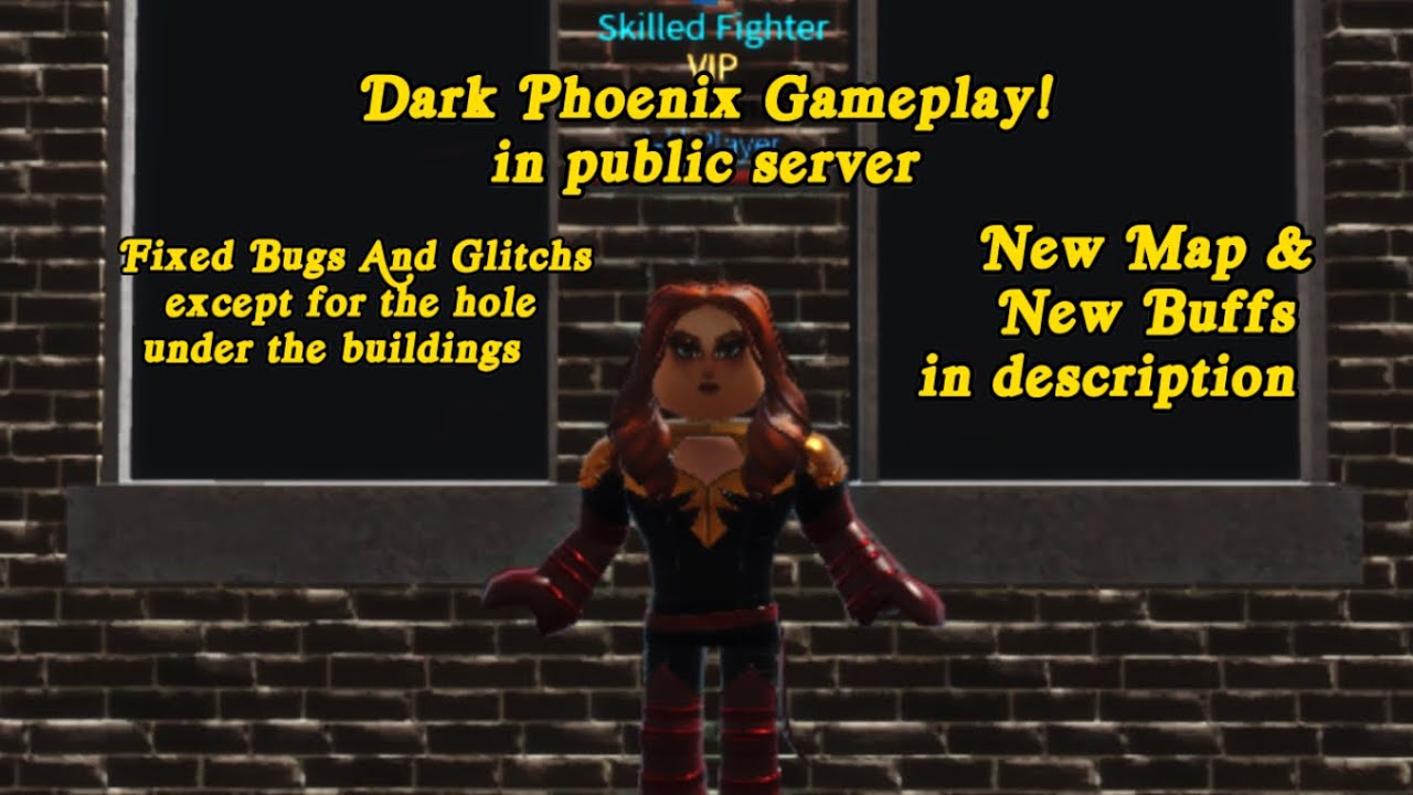 🟠Dark Phoenix Gameplay! *in public server*🟠 *very op* New Map *old map ...