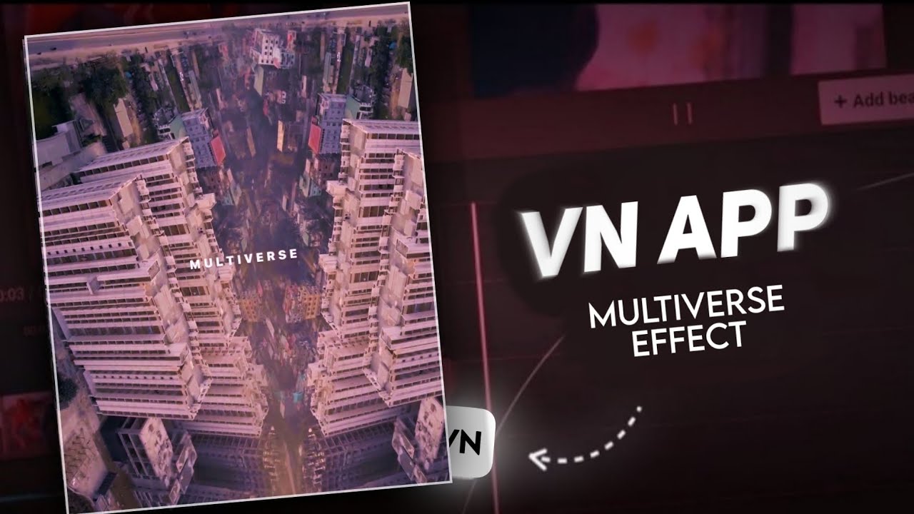 🤯🔥Upside down Parallex Effect | Multiverse Effect In VN App 🥵🔥 ...