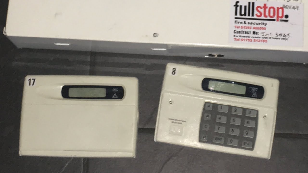 Menvier TS690IDM Intruder Alarm Panel Demonstration - YouTube