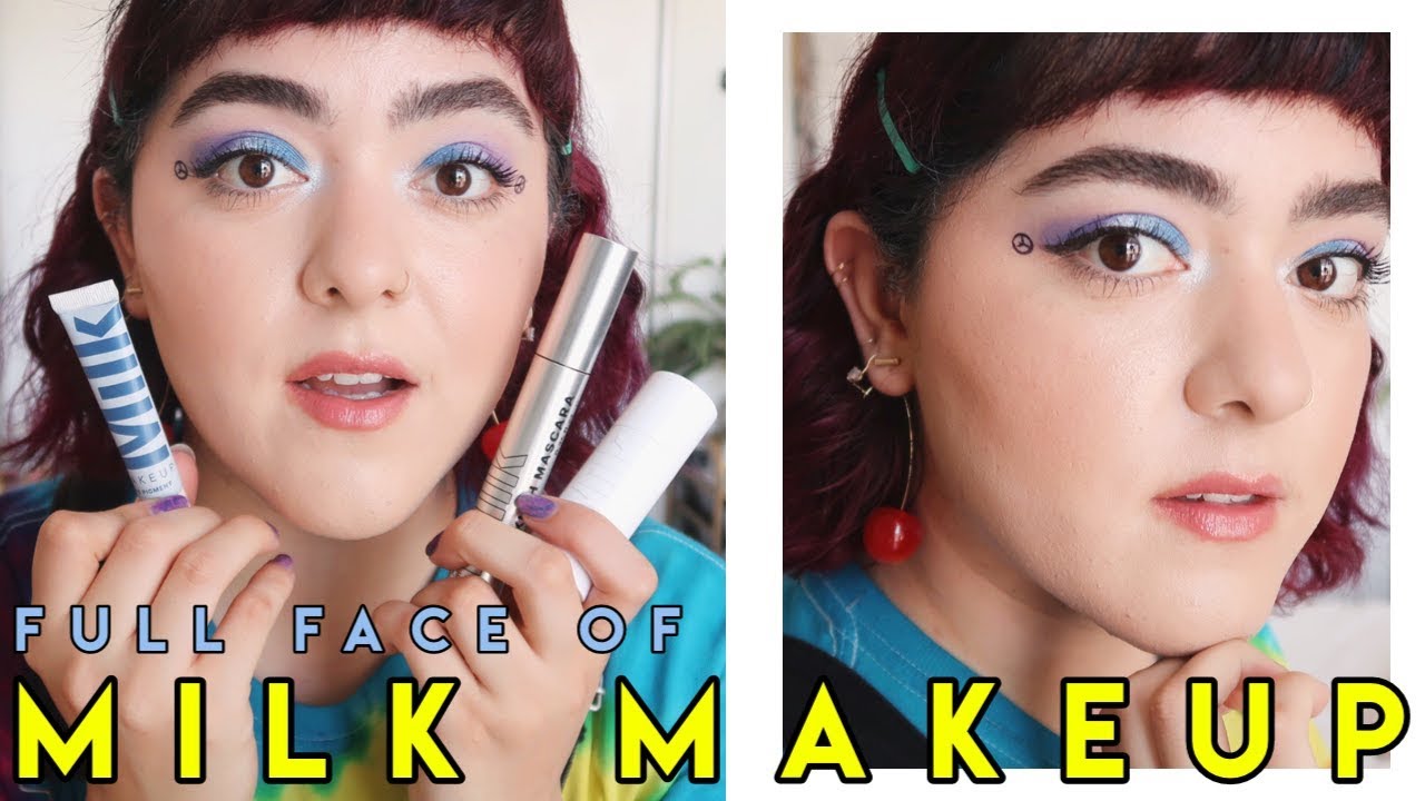 Full Face of Milk Makeup - YouTube