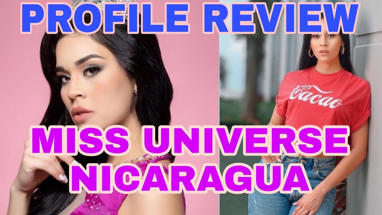 Miss Universe 2021 - Profile Review Miss Nicaragua Allison Wassmer ...