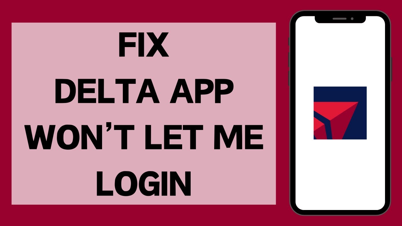 How To Fix Delta App Won't Let Me Log In (2025) - YouTube