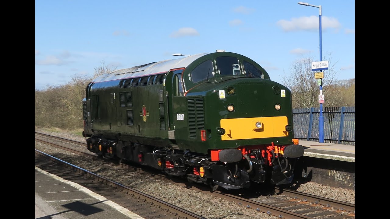D6817. DOUBLE GBR L.E. FREIGHT AND MORE. KINGS SUTTON..16.03.2020 - YouTube