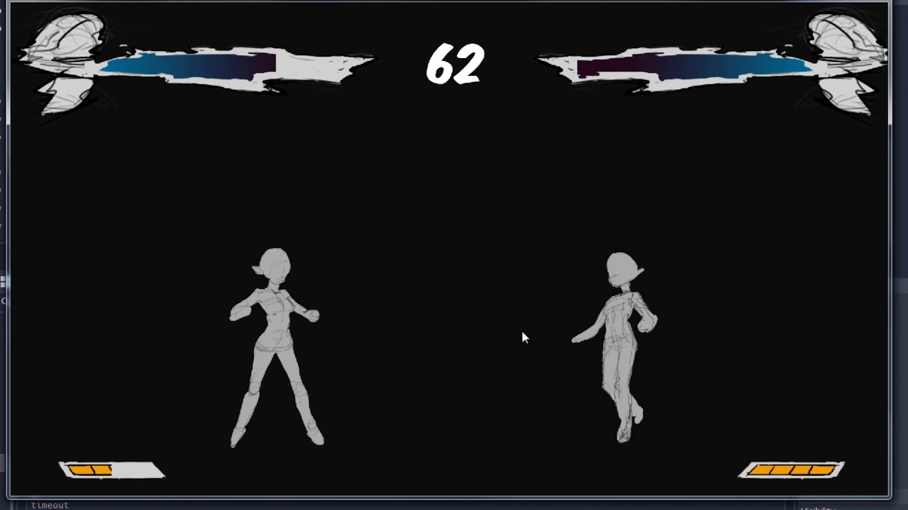 bot || AI || fighting game system in godot(2020 07 13 13 28 01) - YouTube