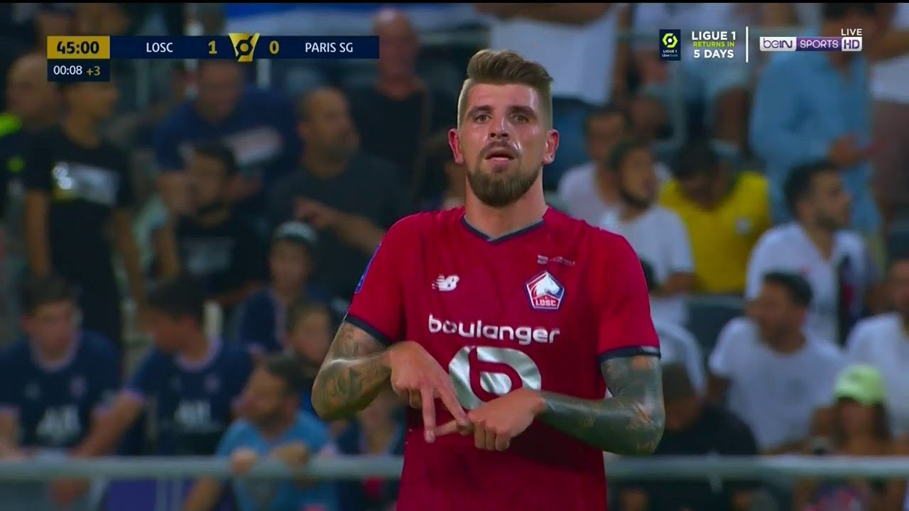 Lille's Xeka scores a stunning opener goal - YouTube