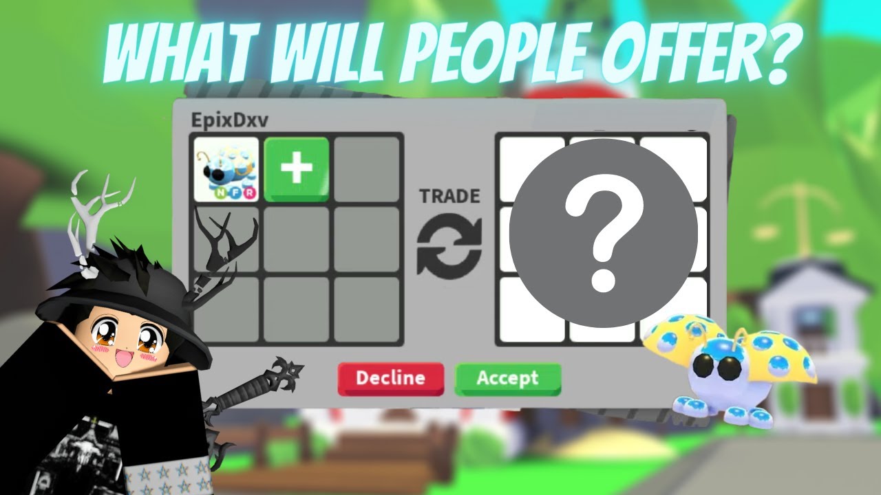 What People Trade For Neon Diamond Ladybug... Roblox Adopt Me! - YouTube