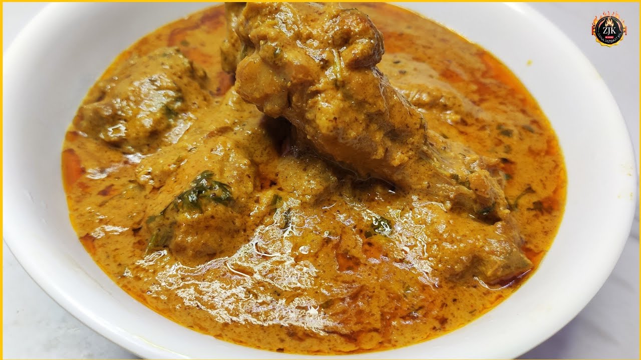 Shahi Chicken Korma Recipe | Degh Style Chicken Qorma | Zaikajazbaatka ...
