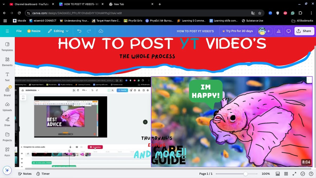 How to post YT video's on computer (2024) - YouTube