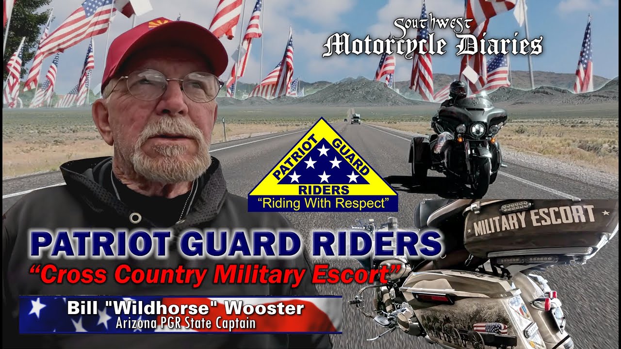 Patriot Guard Riders - Cross Country Military Escort - YouTube