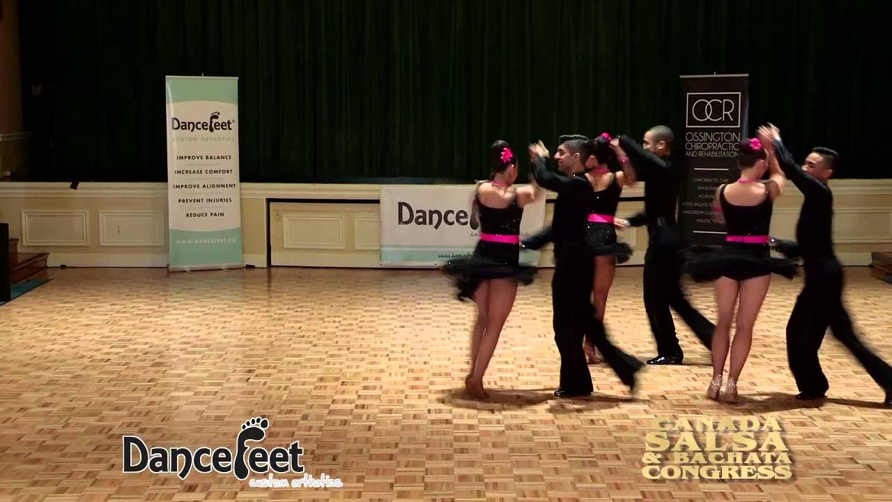 Canada Salsa Congress 2015- Team Salsa Showcase - YouTube