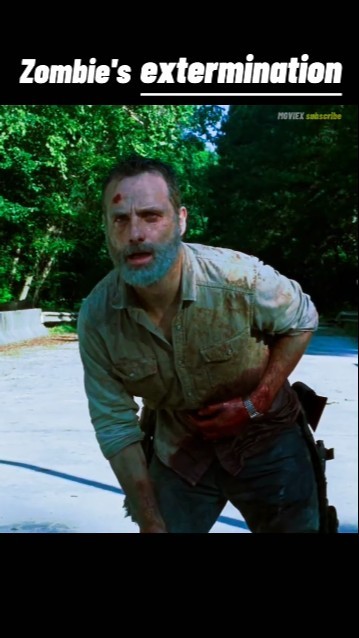 zombies Extermination |Rick grimes |#twd #walkingdead #twdgedit - YouTube