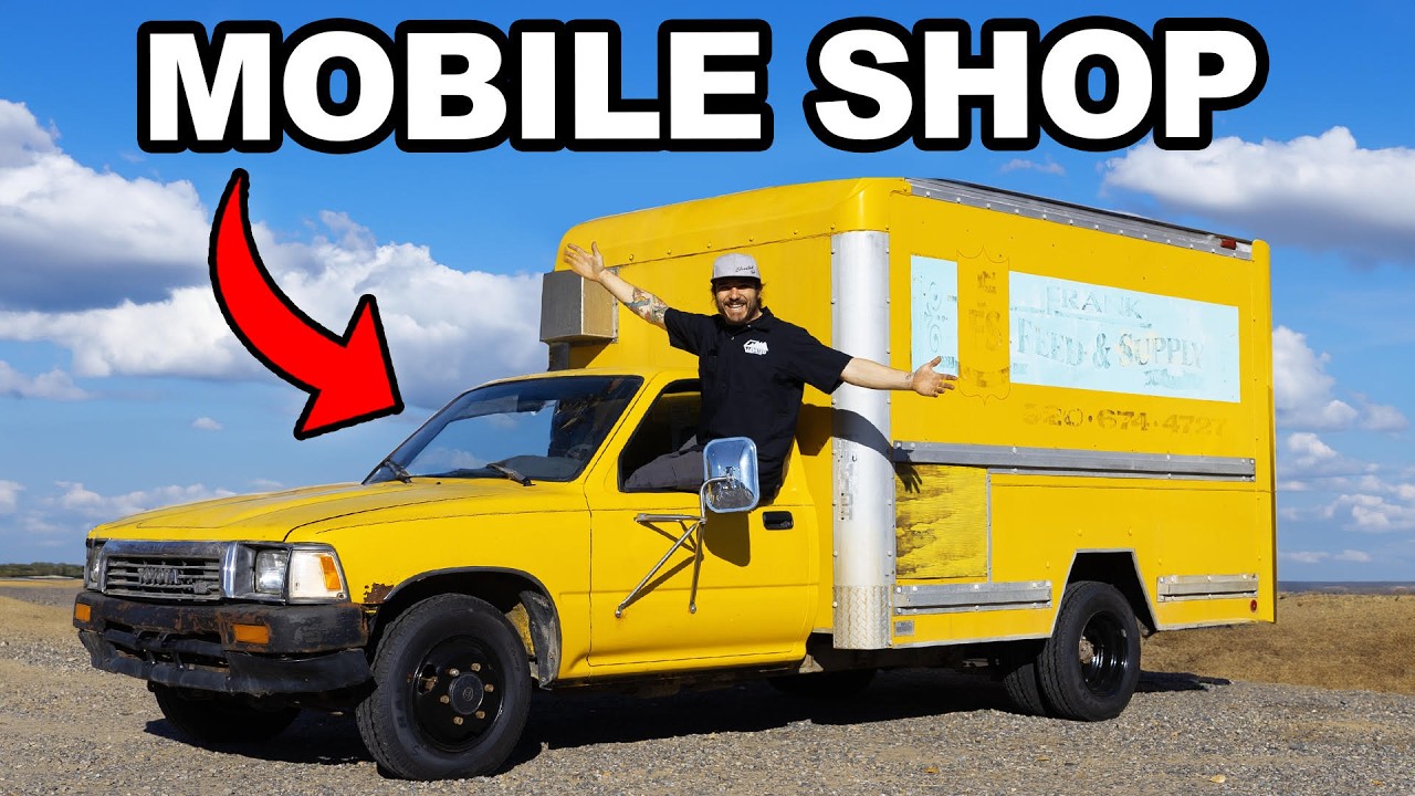 FORGOTTEN Mini Truck Box Truck - Mobile Shop Build! - YouTube